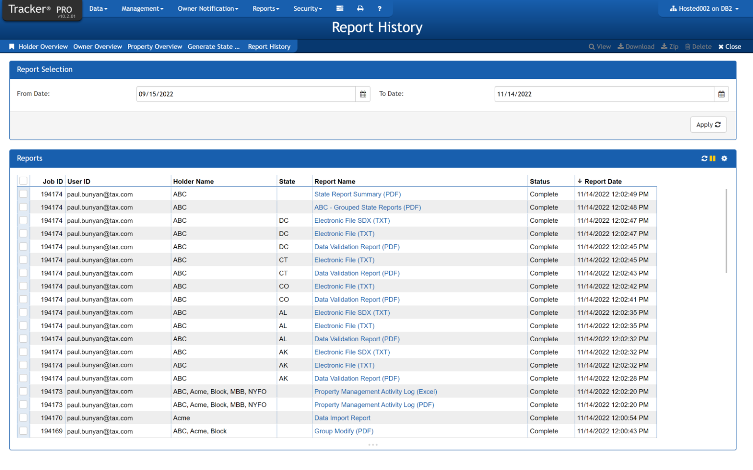 Tracker® PRO - Tax.com